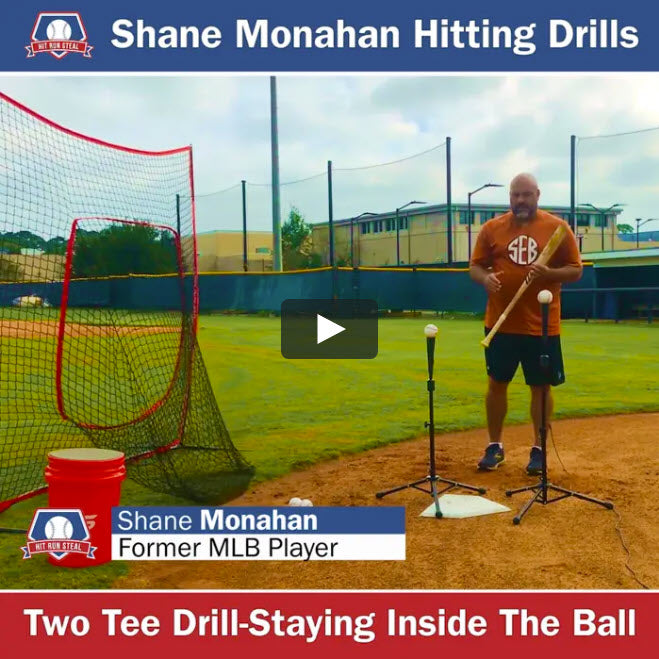 Two Tee Drill Staying Inside The Baseball - Shane Monahan – Hit Run Steal