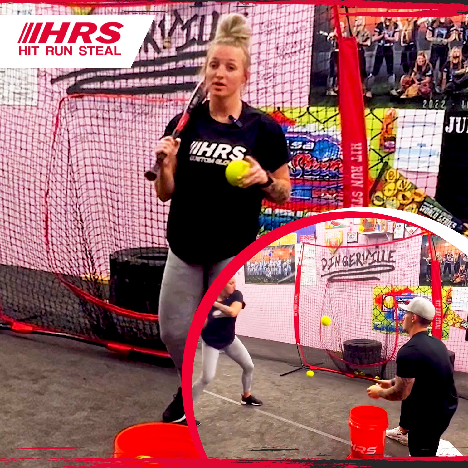 Top 5 Hitting Drills - Drill #4 - Rapid Fire Drill – Hit Run Steal