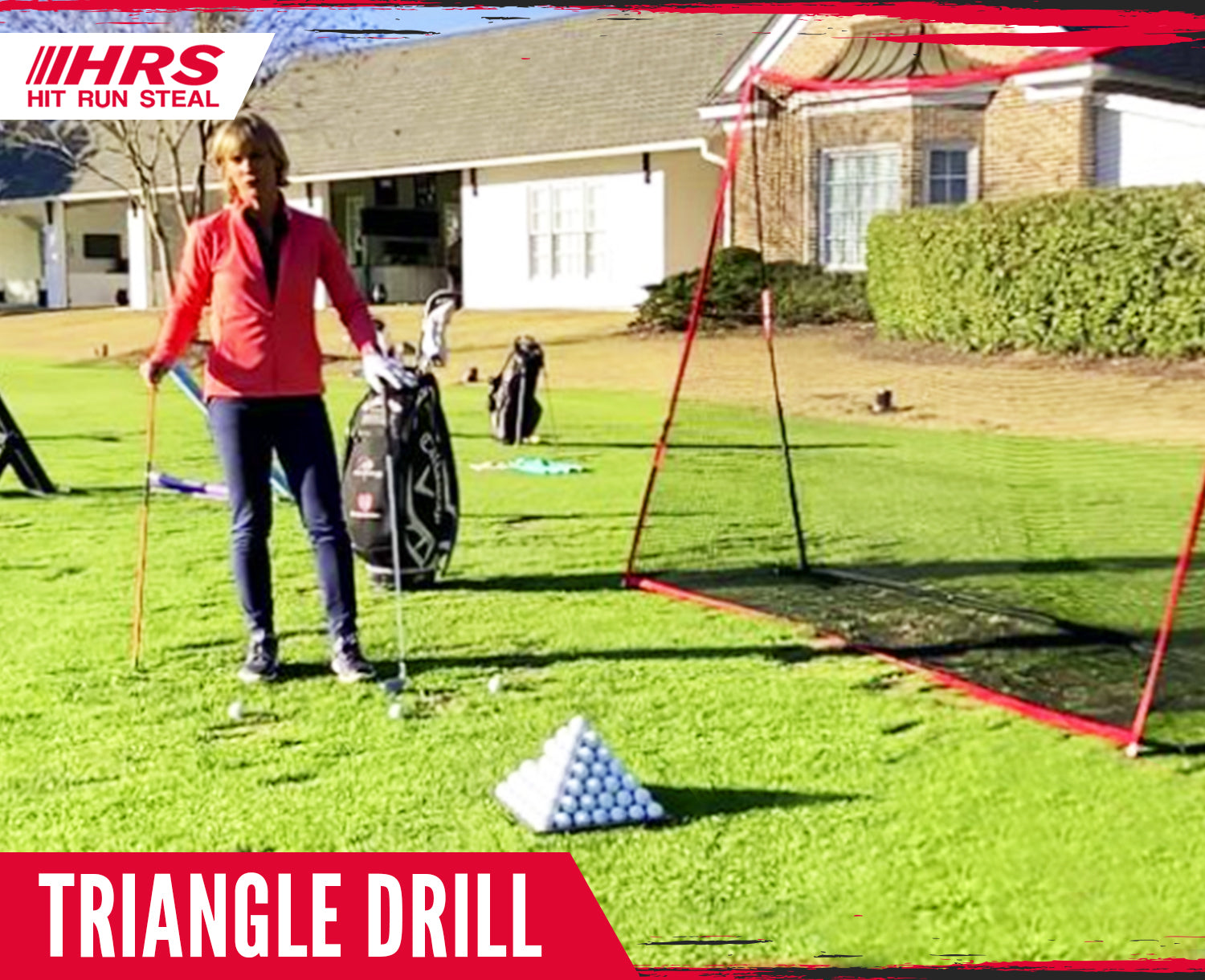 Triangle Drill - Improve The Path Of Your Golf Swing – Hit Run Steal